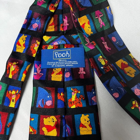 Disney | Accessories | Disney Pooh Eeyore Tigger Necktie Classic ...